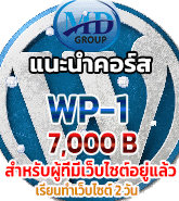 WP1 สอนทำเว็บไซต์ สำหรับผู้มีเว็บไซต์อยู่แล้ว สอนแก้ไขเว็บไซต์ - บริการสอนทำเว็บไซต์ด้วยเวิร์ด ...